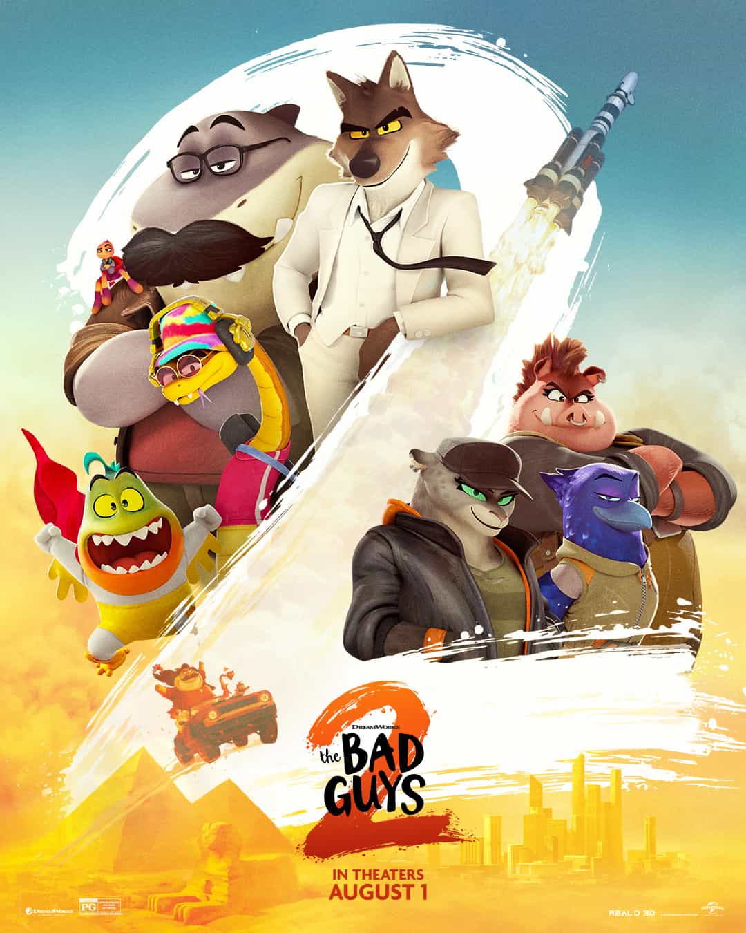The Bad Guys 2 Is Given A PG Age Rating